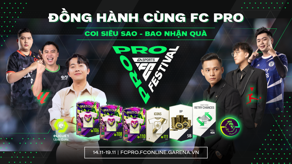 WELCOME TO FC ONLINE – [SỰ Kiện Miễn Phí] Đồng Hành Cùng FC Pro: Coi ...