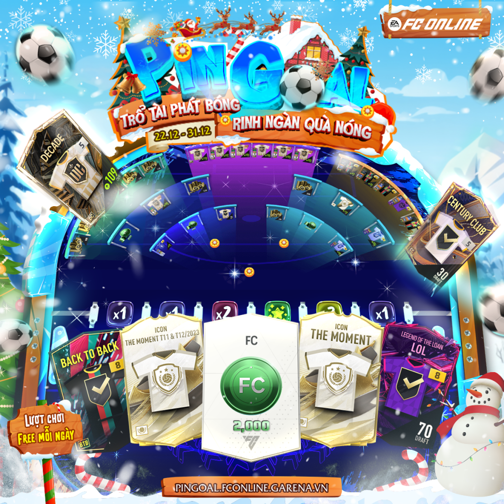 WELCOME TO FC ONLINE – [PinGoal T12] Trổ Tài Phát Bóng – Rinh Ngàn Quà ...