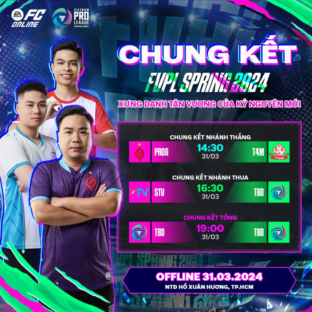 WELCOME TO FC ONLINE – CHUNG KẾT FVPL SPRING 2024: XƯNG DANH TÂN VƯƠNG ...