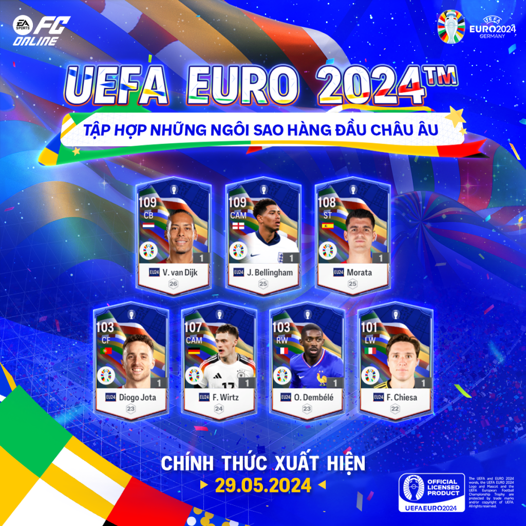 WELCOME TO FC ONLINE – [Bản Cập Nhật 29.05.2024] Cập Nhật Mùa Thẻ Mới EU24, 24VB & Ra Mắt 5 ICON ...