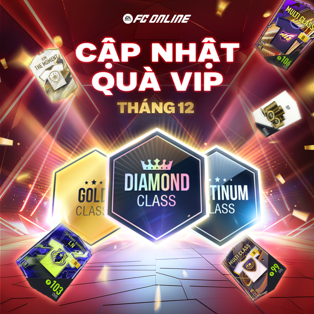 WELCOME TO FC ONLINE – Cập Nhật VIP Tháng 12.2024