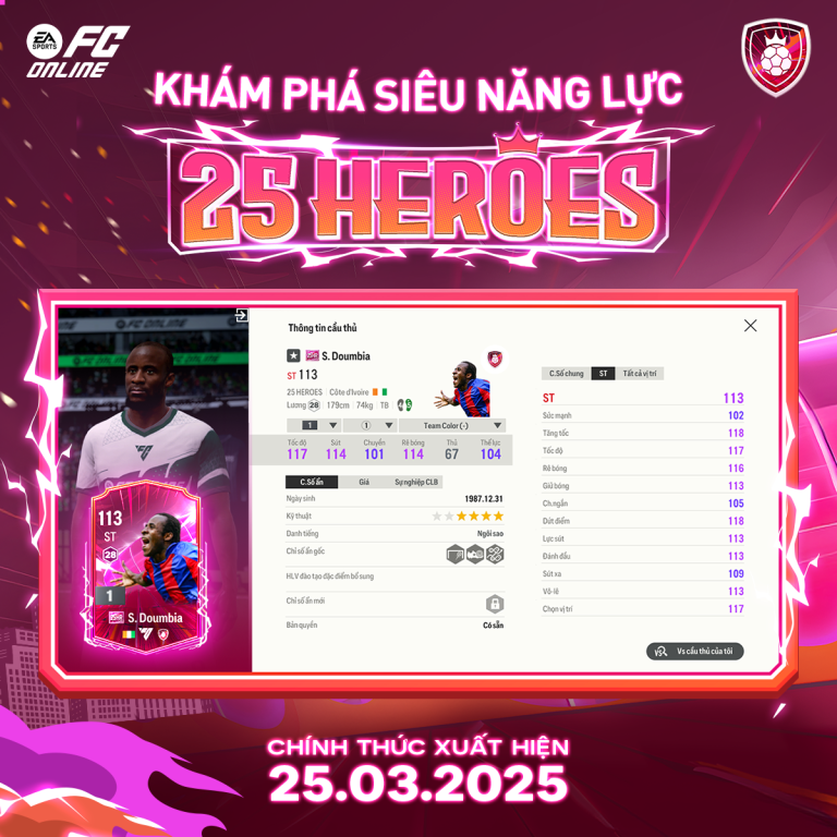 WELCOME TO FC ONLINE – Mùa thẻ cầu thủ