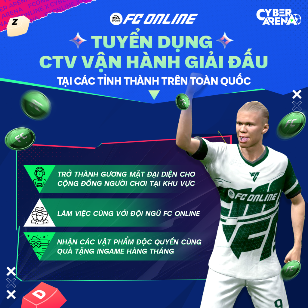 WELCOME TO FC ONLINE – [FC ONLINE – CYBER ARENA 2025] TUYỂN DỤNG CTV VẬN HÀNH GIẢI ĐẤU TẠI CÁC ...