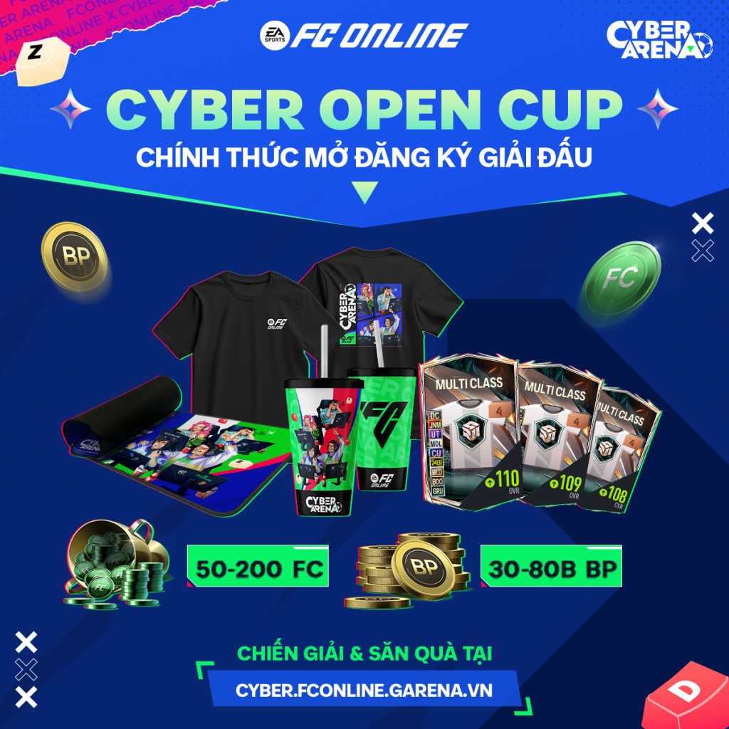 WELCOME TO FC ONLINE – [Cyber Arena] Sự Kiện Đặc Biệt Tại Phòng Máy Dành Cho Người Chơi FC Online